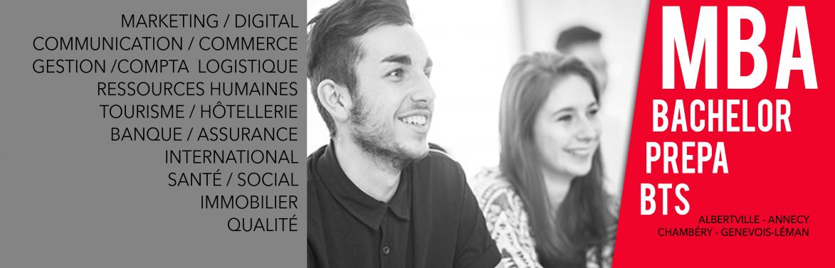 IPAC, école de commerce à Albertville, Annecy, Chambéry et Ville La Grand